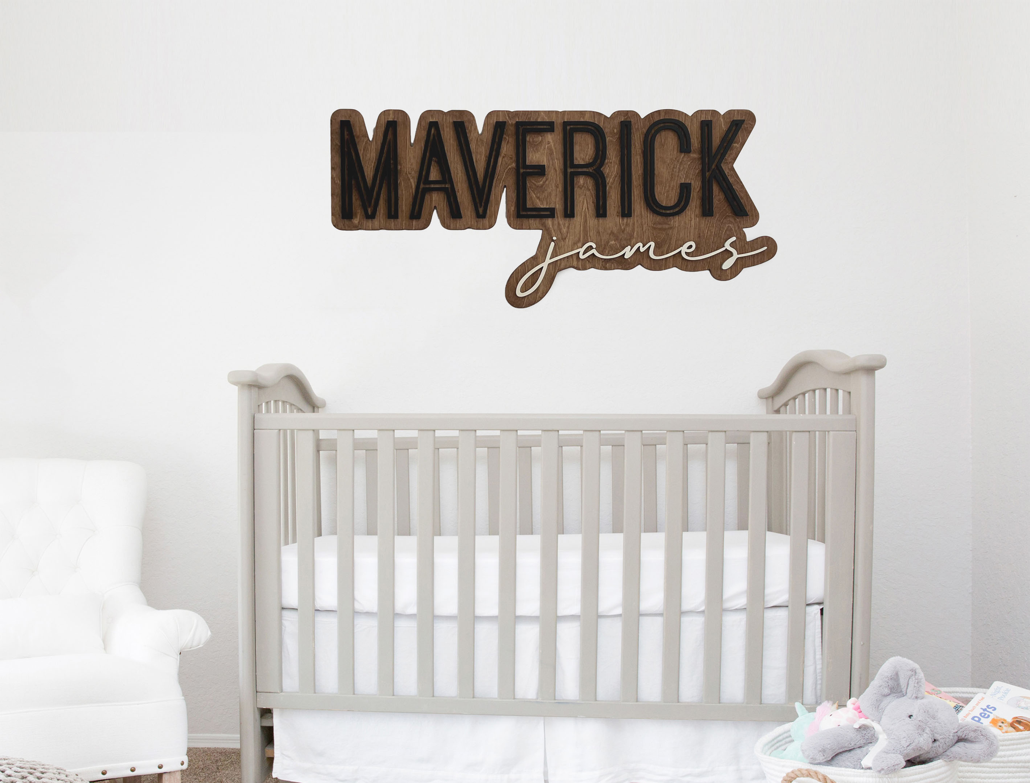 Layered Name Sign - PREVIEW FONTS – Tracey Lyn Home