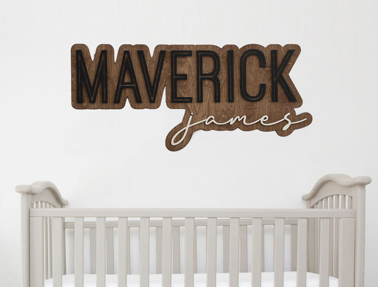Layered Name Sign - PREVIEW FONTS – Tracey Lyn Home